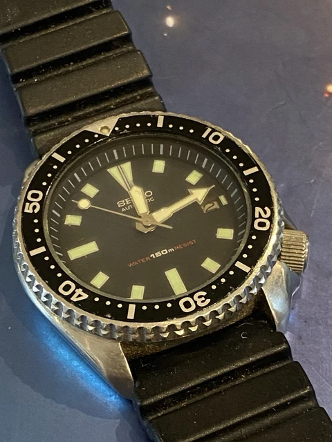 SEIKO 7002 700J A1 Scuba Diver Automatic Watch Japan Made Feb 1993 all ...