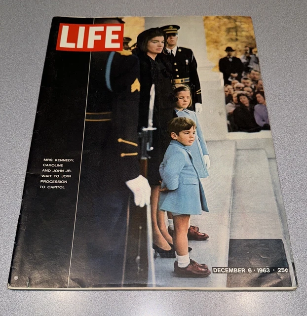 LIFE MAGAZINE JFK RFK Lot Of 3 December 6 1963, SE 1968, Reprint Winter ...
