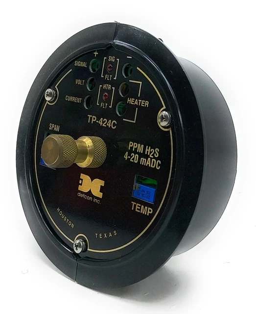 DETCON TP-424C PPM H2S 4-20 Madc Surveillance Capteur EUR 173,68 ...