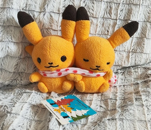 POKÉMON CENTER PELUCHE plush Pikachu little tales 2014 EUR 60,00 ...