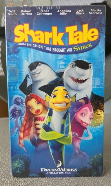 SHARK TALE SEALED VHS 2005 Dreamworks Late Release Will Smith Jolie De ...