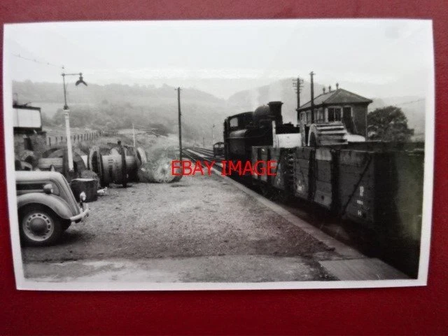 PHOTO LYDBRROK Junction Railway Station Gwr Loco 4623 On Left 26/10/64 ...