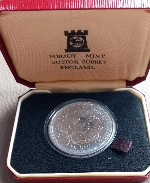 RARE & COLLECTABLE 1979 Isle of Man- Bunc Crown Tercentenary of Manx ...