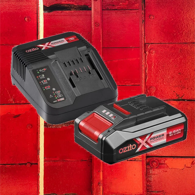OZITO POWER X Change 18V 2.5Ah Battery And Charger Pack $83.94 ...