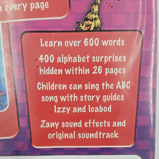 DR SEUSS' ABC'S Living Books PC CD-ROM for Ages 3-6 Educational Fun ...