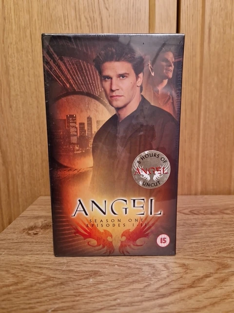 ANGEL SEASON ONE VHS Boxset NEW SEALED RARE! Episodes 1-11 Buffy 2000 ...