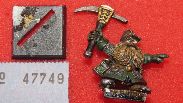 WARHAMMER DWARF DWARF Krudd Mad Mattock Drong Old World Dwarves Games ...