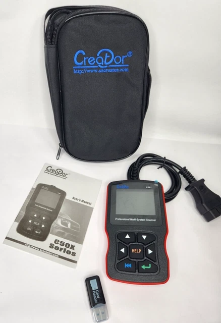 CREATOR C501 OBD2 Scanner for BMW Mini EPB ABS SRS DPF Oil Reset Full ...