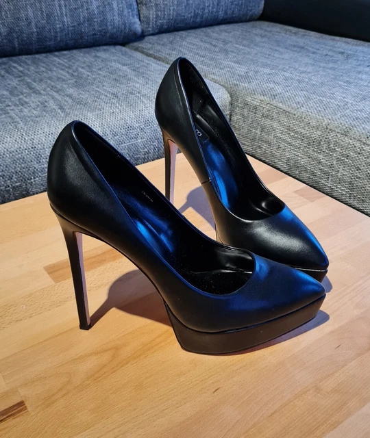 GIARO SCANT HIGHHEEL-PUMPS mit Plateau, Schwarz, Gr. 44 EUR 50,00 ...