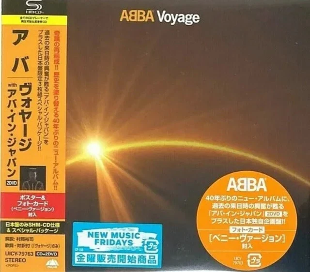ABBA - VOYAGE (SHM-CD) + ABBA in Japan (2 DVD Set) (Region frei) [Neue ...