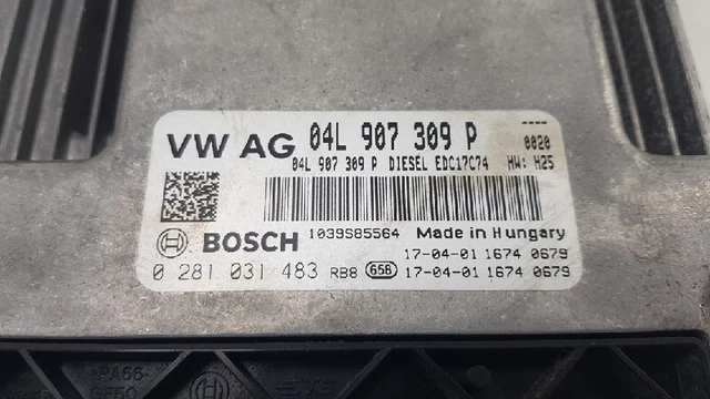 CALCULATEUR MOTEUR ECU ENGINE CONTROL UNIT VW Tiguan (AD1) 2017 ...