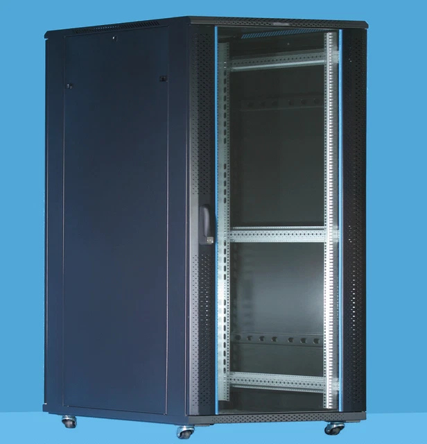 22U SERVER RACK DATA NETW 600 (W) x 1000 (D) x 1200 (H) Flat Pack Free ...