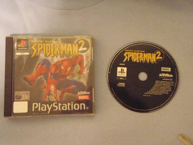 SPIDER-MAN 2: ENTER Electro Playstation PS1 Game no manual £15.00 ...