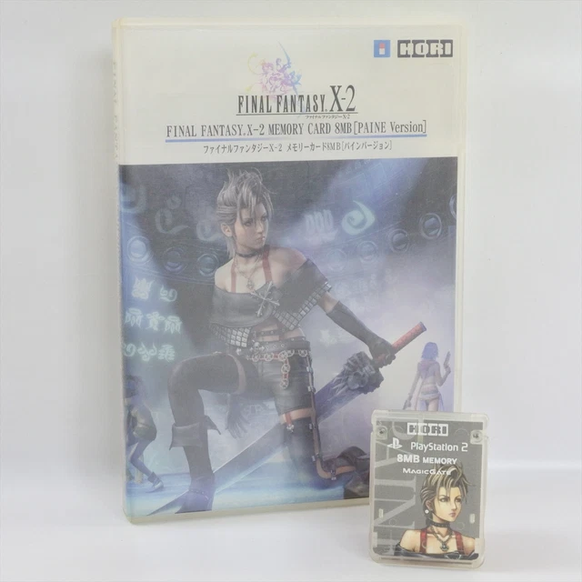 PS2 MEMORY CARD FINAL FANTASY X-2 Paine with Case 8MB Hori Playstation 2 2113 $109.17 - PicClick AU
