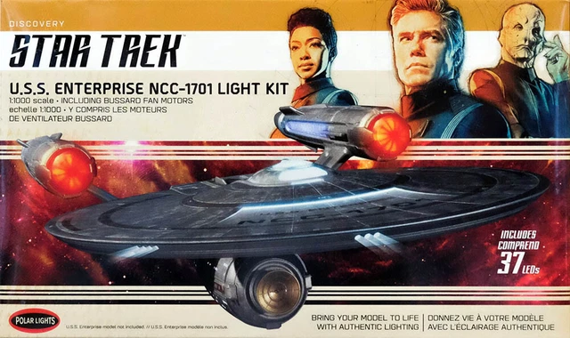 LED LIGHT KIT Star Trek Enterprise NCC-1701 1:1000 Model Kit Polar ...