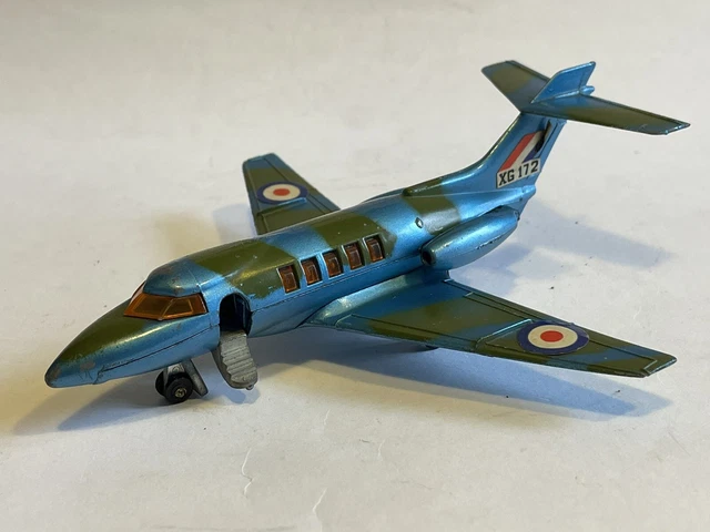 AVIÓN JET EJECUTIVO Diecast Dinky Toys Raf Hawker Siddeley Hs125 ...