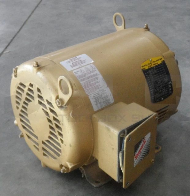 BALDOR EM3311T-8 MOTOR SUPER-E 7,5 PS 200 V 22,2A 1770U/MIN 213T FR 1-3 ...