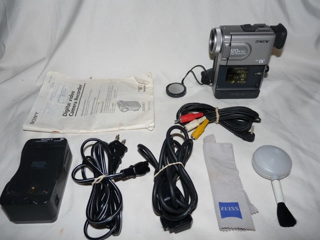 SONY DCR-PC7 MINIDV Mini Dv Camcorder Camera VCR Player Video Transfer ...