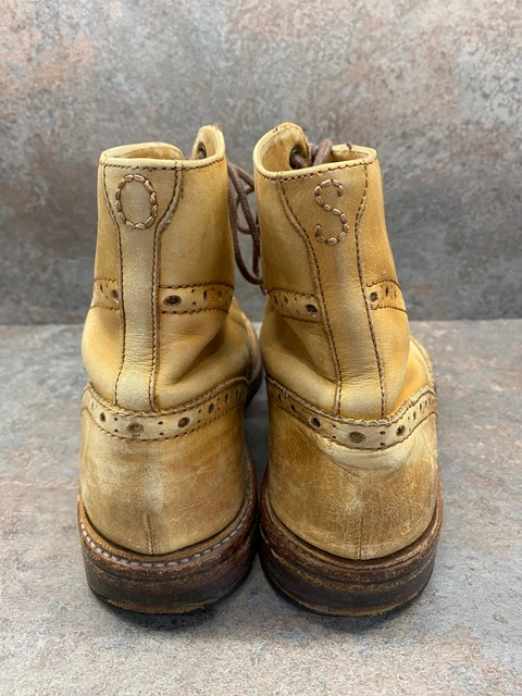 OLIVER SWEENEY WREN brogue lace up ankle boots size 7 £29.99 - PicClick UK