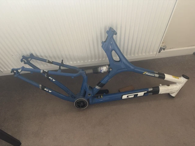 GT I-DRIVE COMP Full Suspension Aluminium Retro Mountain Bike Frame ...