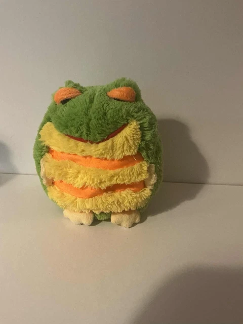 JAY AT PLAY MushaBelly Chatter Green Frog With Sound Soft Plush Toy 6 ...