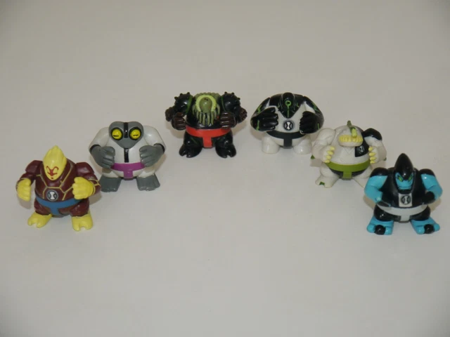 BEN 10 BEN Ten Bundle Sumo Slammers Figures Complete Series 1 Bandai ...