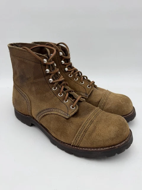 RED WING BOOTS Iron Ranger Heritage 8083 Men's Size 9.5 EE EUC Vintage ...