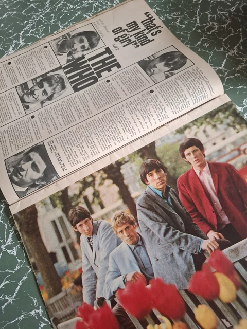 VINTAGE FABULOUS MAGAZINE 14 AUGUST 1965 Kinks Baez Everlys Animals Who Manfred £20.00 - PicClick UK