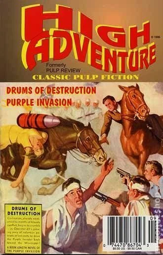 HIGH ADVENTURE PULP Sep 1996 #30-1ST VG Stock Image Low Grade £8.04 ...