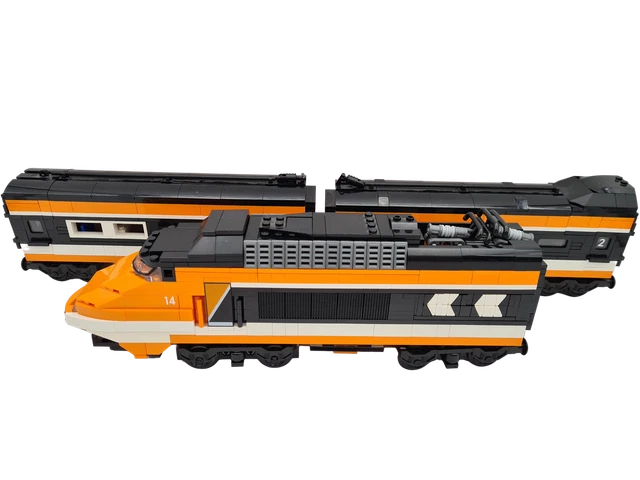 LEGO® EISENBAHN 9V RC TRAIN 10233 Horizon Express Kompletter Zug ZUG ...