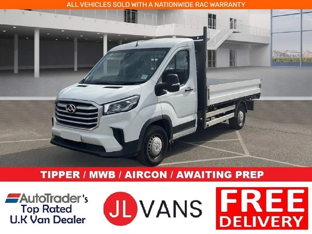 2022 MAXUS DELIVER 9 D20 Tipper LWB RWD Euro 6 150ps Tipper Diesel ...