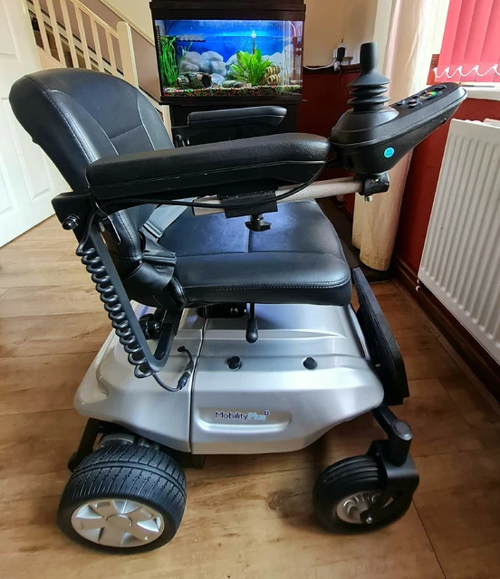 MOBILITY PLUS POWER Chair Electric Wheelchair Quick Split For Travel 8 ...