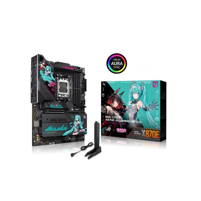ROG X870E HATSUNE Miku Edition Motherboard DDR5 AM5 ATX EUR 588,00 ...