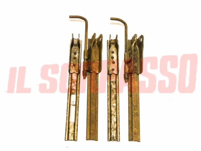 SLITTE GUIDE STAFFE Sedili Anteriori Fiat 500 D F L R Giardiniera ...