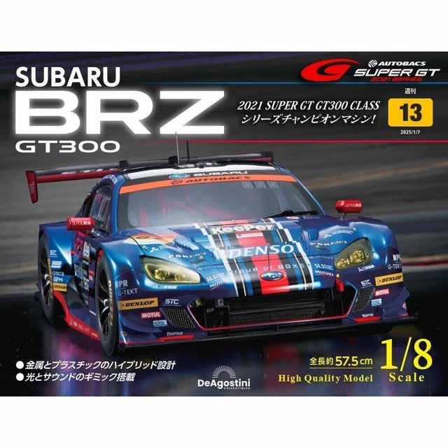 DEAGOSTINI WEEKLY SUBARU BRZ GT300 1/8 Maßstab Nr.13 aus Japan EUR 36,51 - PicClick DE