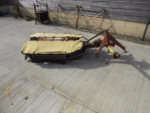 MASSEY FERGUSON 70 Twin Drum Mower For Tractor PTO. MF 70 Drum Mower. 5 ...