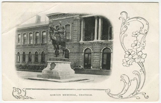 GORDON MEMORIAL, CHATHAM - Kent Military Postcard £4.00 - PicClick UK