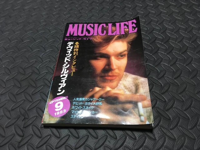 MUSIC MAGAZINE MUSIC LIFE 1983/9 issue David Bowie Van Halen EUR 63,76 ...