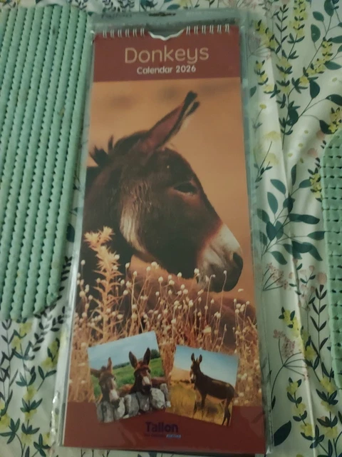 DONKEY CALENDAR 2026 £1.17 - PicClick UK