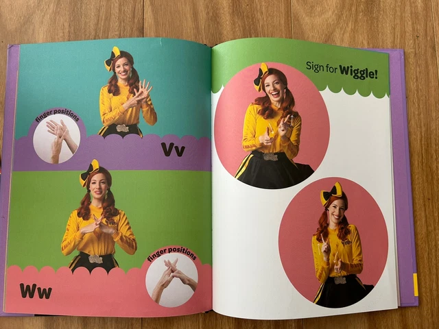 THE WIGGLES EMMA: Auslan Alphabet by The Wiggles Hardcover Book $11.00 ...
