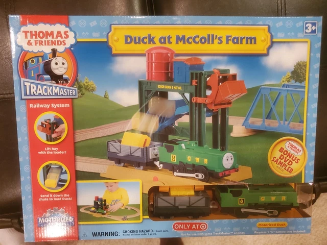 THOMAS & FRIENDS Trackmaster Duck at McColl's Farm Never Opened Great ...