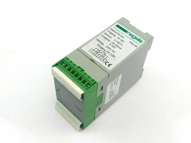 NEGELE MESSUMFORMER VMU-PT 0/4-20mA 230V EUR 74,99 - PicClick DE