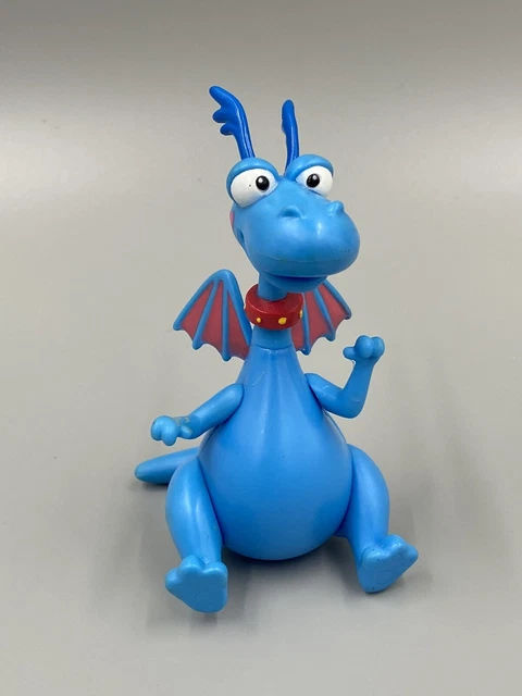 DISNEY DOC MCSTUFFINS Stuffy Blue Dragon 4” PVC Figure $7.65 - PicClick