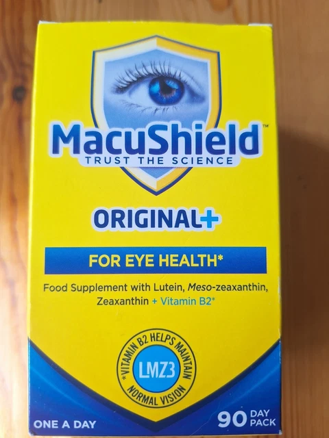 MACUSHIELD ORIGINAL EYE supplement 90 capsules £55.00 - PicClick UK