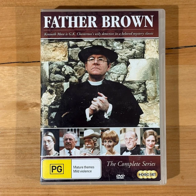 FATHER BROWN COMPLETE Series DVD Kenneth More Box-Set PAL 4 VGC £11.50 ...