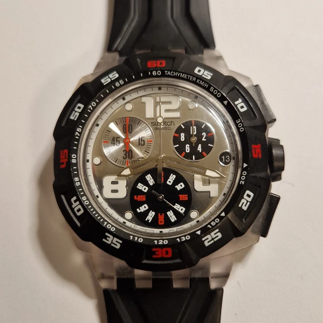 OROLOGIO SWATCH SCUBA Chrono Diver LEGENDARY EAGLE SUIK400 Quarzo ...