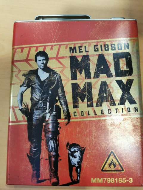MAD MAX COLLECTION 3 Films Blu-ray steelbook MetalBox jerrycan Region ...