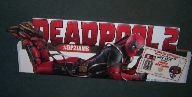 DEADPOOL 2 DOUBLE sided Cardboard Cutout Standee Advertising Store ...