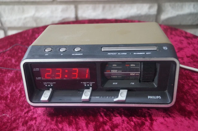 ÄLTERES PHILIPS 90 AS 160 / Uhren - Radio / UKW MW retro vintage EUR 28 ...