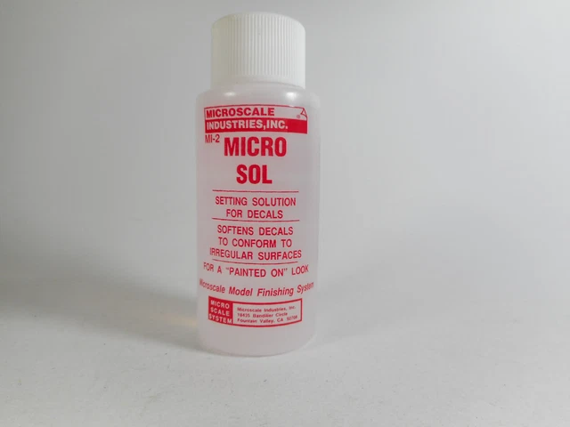 MICRO SCALE USA Micro Sol Sticket Softener MI-2 Flacon EUR 9,55 - PicClick FR